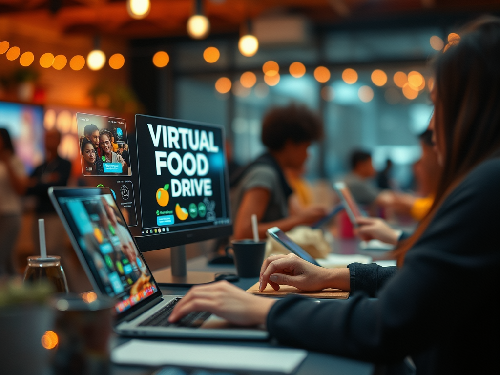 RUN YOUR OWN VIRTUAL FOOD DRIVE – More Than A Food Drive